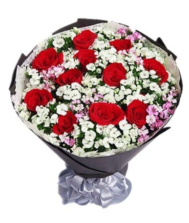 Ruby Whisper Delight, 11 Red Roses, 11 Roses, Red Roses